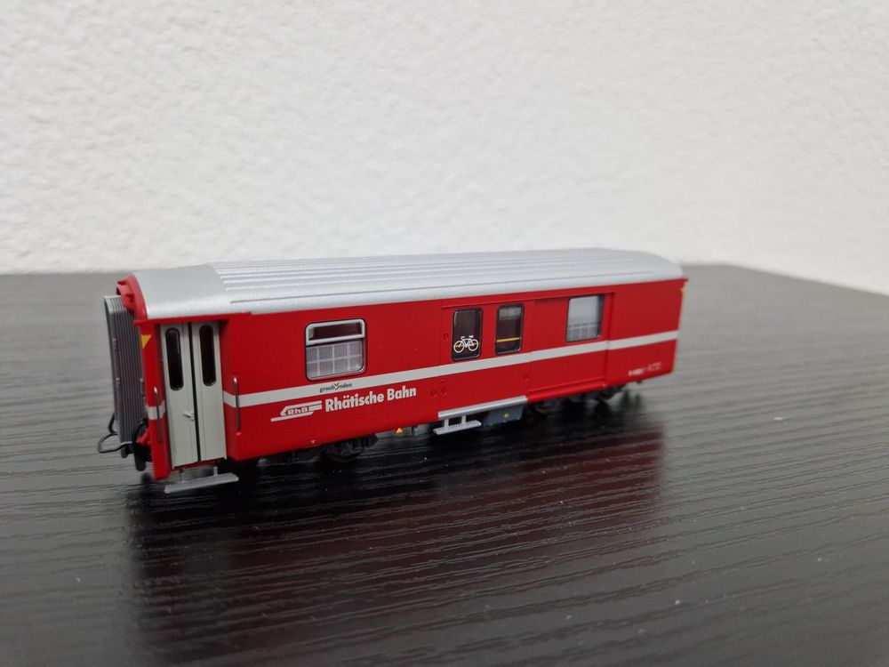 BEMO 3248 163 RhB D 4231 Gebäckwagen neurot | Kaufen auf Ricardo