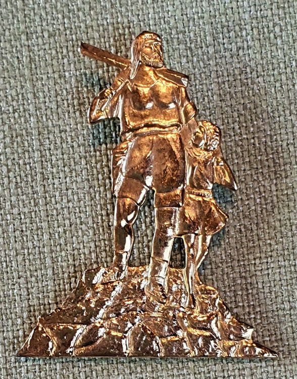 I616 - Grosser 5 x 6 cm. Pin Wilhelm Tell & Walter (Gebraucht) in ...