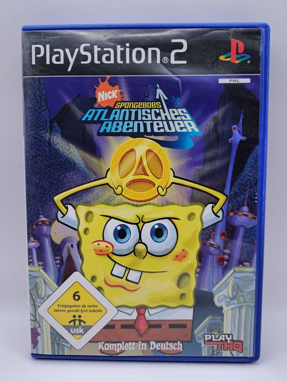 SpongeBobs Atlantisches Abenteuer (Playstation 2/PS2) (Gebraucht) in Balgach für CHF 13 – mit ...
