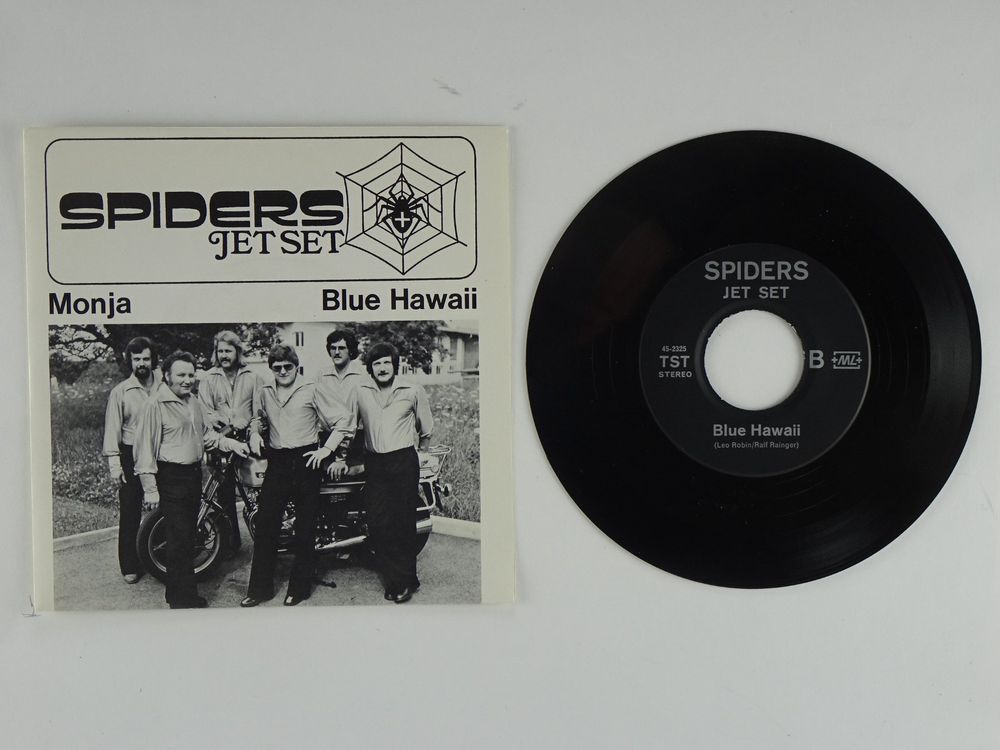 Spiders Jet Set [CH] - Monja b/w Blue Hawaii (Neu (gemäss Beschreibung ...
