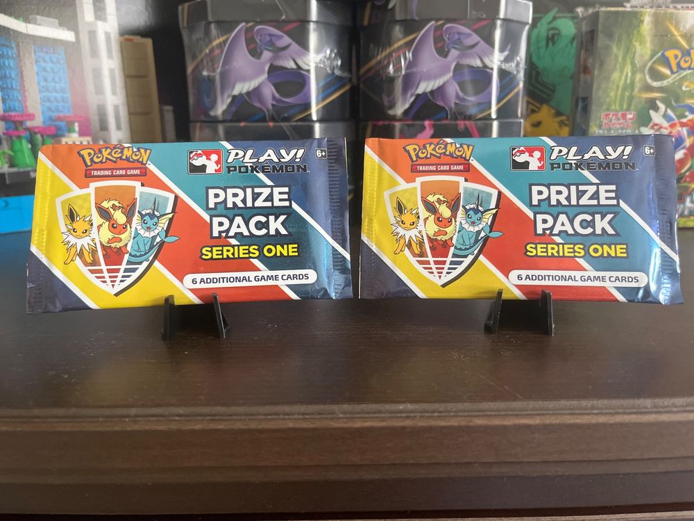 2× Rare Tournament Packs (Prize Pack) Pokemon (Neu und originalverpackt ...
