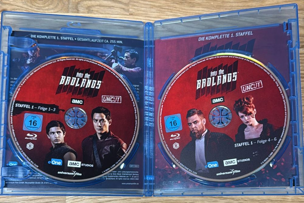DIE KOMPLETTE 1.STAFFEL INTO THE BADLANDS UNCUT BLU-RAY (Gebraucht) in ...
