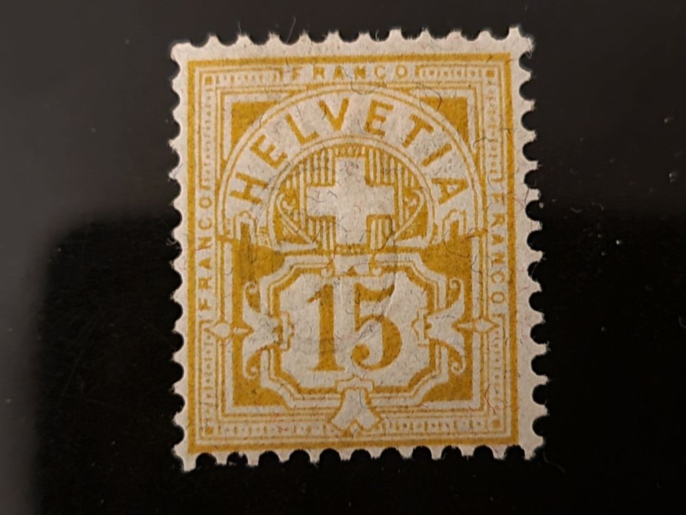 CH 1882 Ziffermuster 63A* SBK 200.-- (Neu (gemäss Beschreibung)) in Monte Carasso für CHF 15 ...