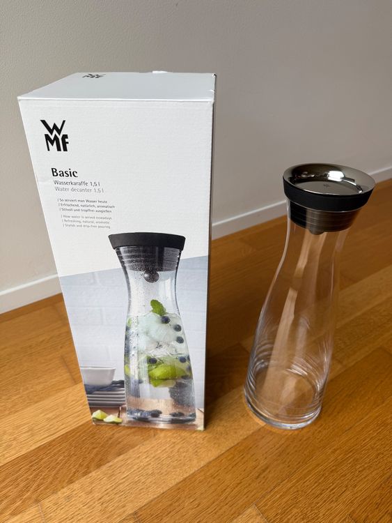 2 x WMF Basic Wasserkaraffe 1.5 Liter (Neu (gemäss Beschreibung)) in ...