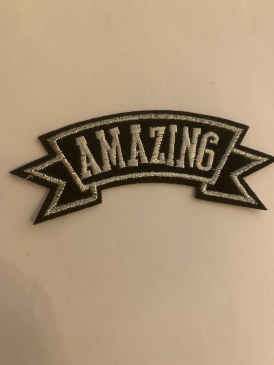 Amazing Patch Badge Bügelbild (Neu und originalverpackt) in ...