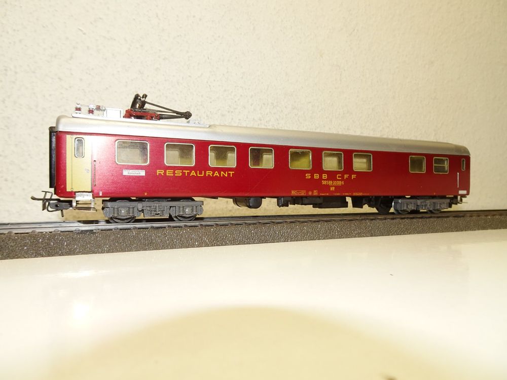 Märklin Personenwagen SBB 009-6 Restaurant Blech HO (9) (Gebraucht) in Luzern für CHF 8.9 – mit ...