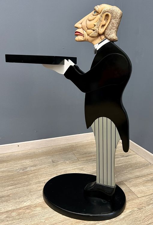 Holz Butler Figur Bombay Company Kartenhalter (Gebraucht) in ...