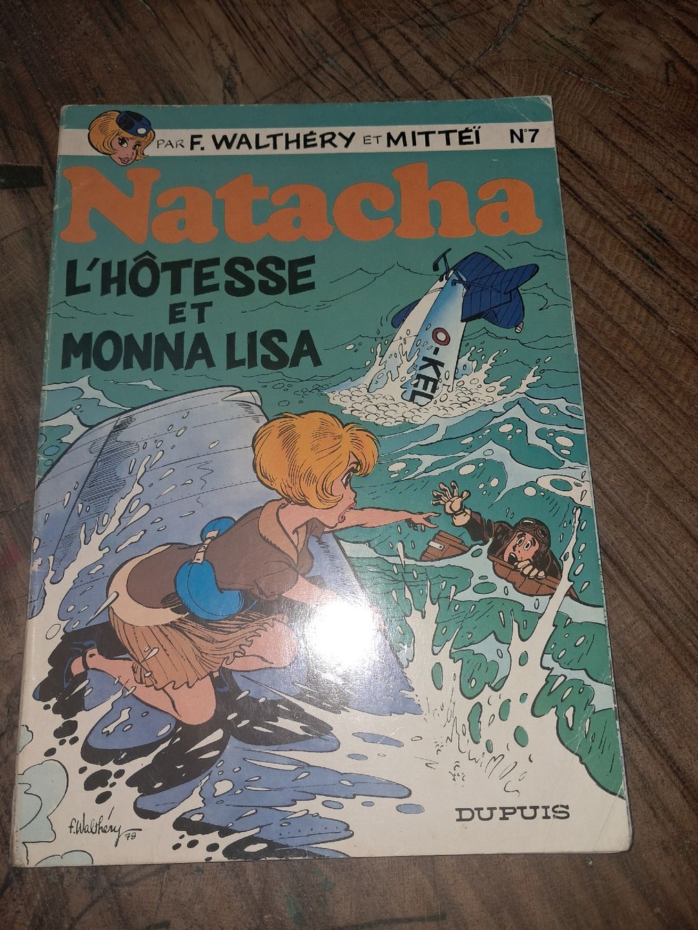 Bd Natacha - Tome 7 - L'Hôtesse et Monna Lisa (D'occasion) à Le locle ...