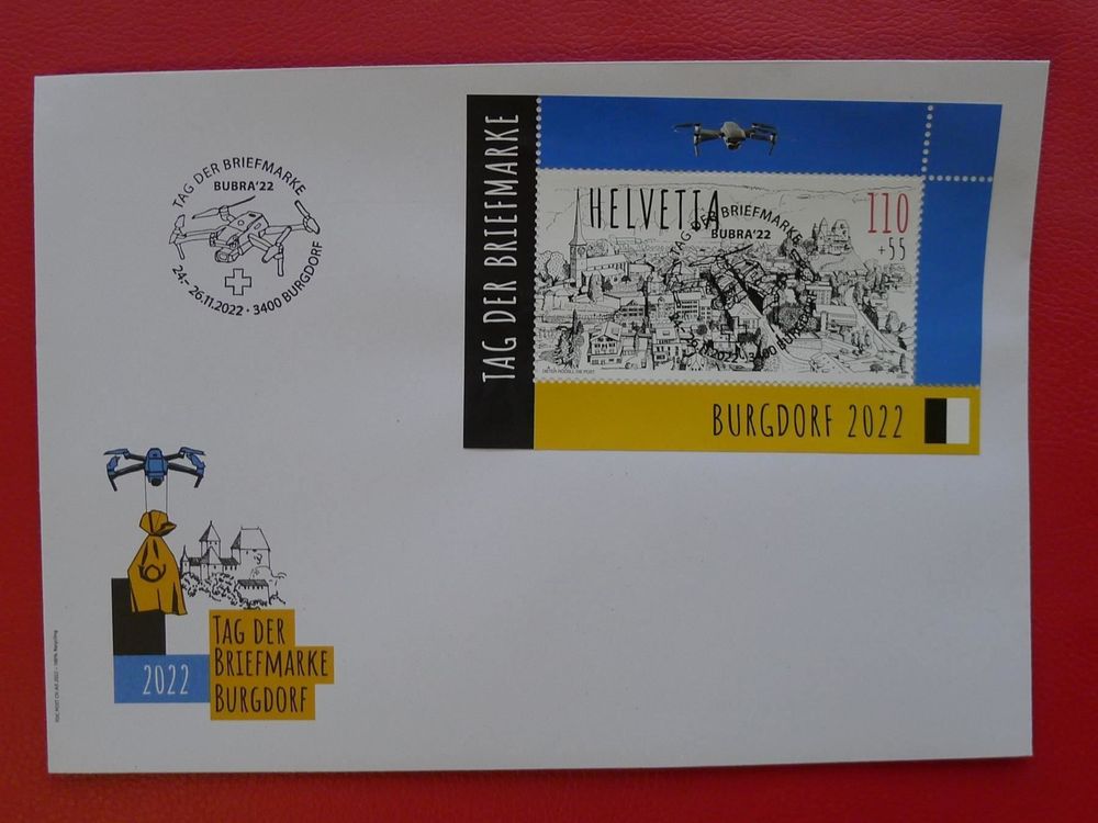 BUBRA 2022, Vollstempel auf Block, sauberer Brief ! (Gebraucht) in ...