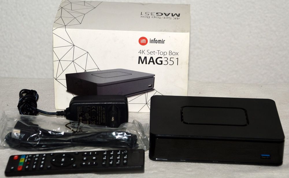 Im Infomir MAG 351 UHD WiFi Premium 4K Tv Box | Kaufen auf Ricardo