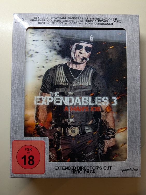 The Expendables 3 - Extended Director's Cut Hero Pack [BR] (Gebraucht ...