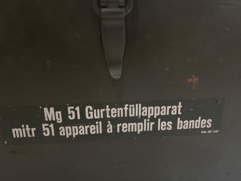 W+F MG51 Gurtenfüllapparat | Kaufen auf Ricardo
