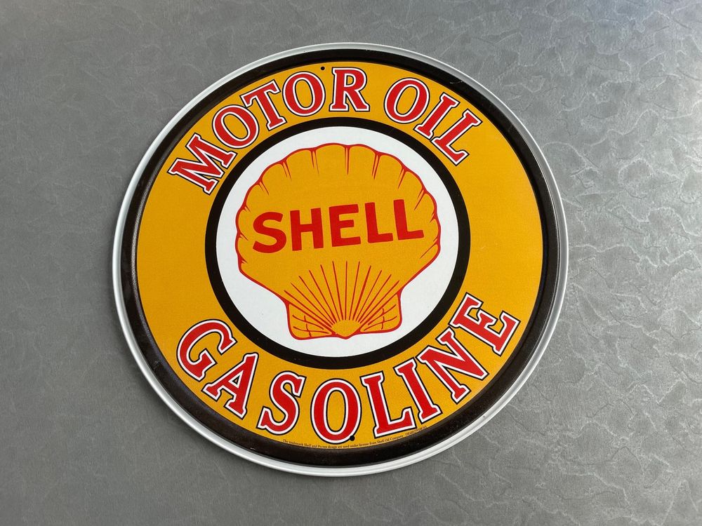 Werbe Schild Shell Gasoline (Neu und originalverpackt) in Oetwil an der ...
