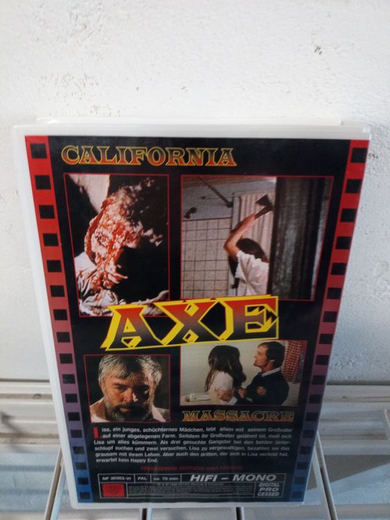 VHS CALIFORNIA AXE MASSACRE ASTRO VIDEO UNCUT KULT HORROR (Gebraucht) in Brienz BE für CHF 7.8 ...
