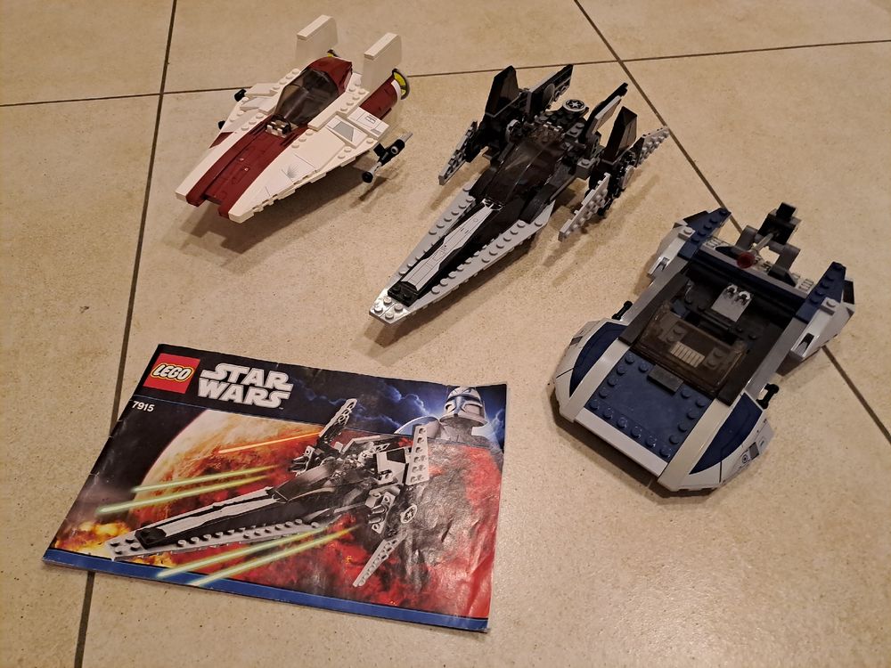 3 Lego Star Wars ships - as pictured | Kaufen auf Ricardo