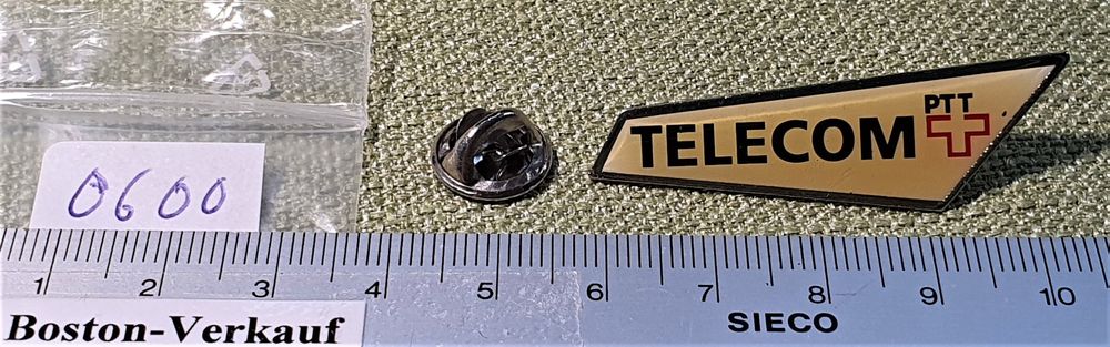 O600 - Pin PTT Telecom Logo gross | Kaufen auf Ricardo
