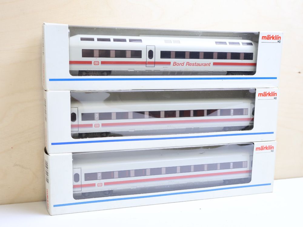 Märklin 3 x ICE Mittlewagen 4371/4372/4373 Innenbeleuchtung (Gebraucht ...