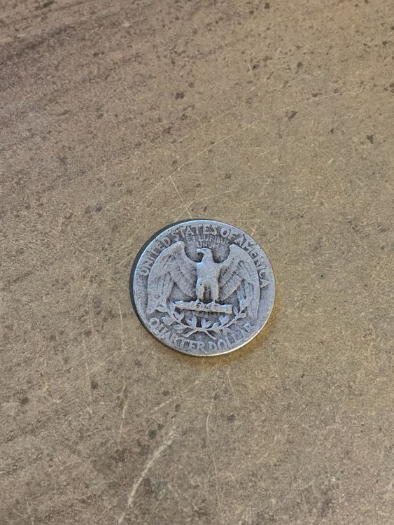 MÜNZE 1/4 US DOLLAR JG 1946 SILBER 900 Philadelphia (Gebraucht) in ...