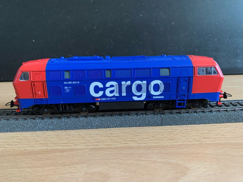 ROCO 69496 H0/AC SBB Cargo Am 851 001-8 in OVP (Gebraucht) in Fribourg ...