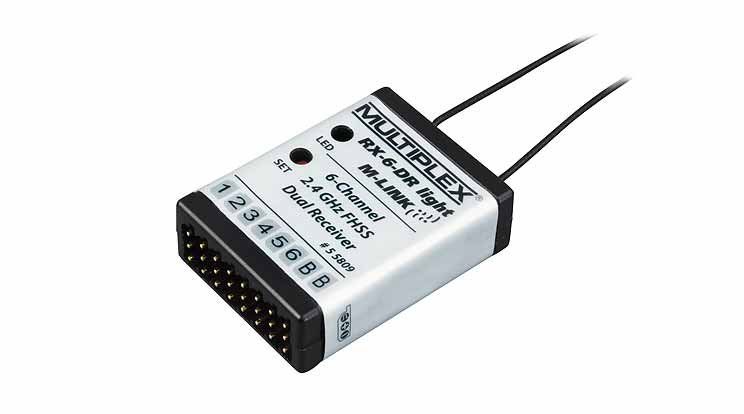 Multiplex RX-6-DR light M-LINK 2,4 GHz Empfänger (Neu (gemäss ...