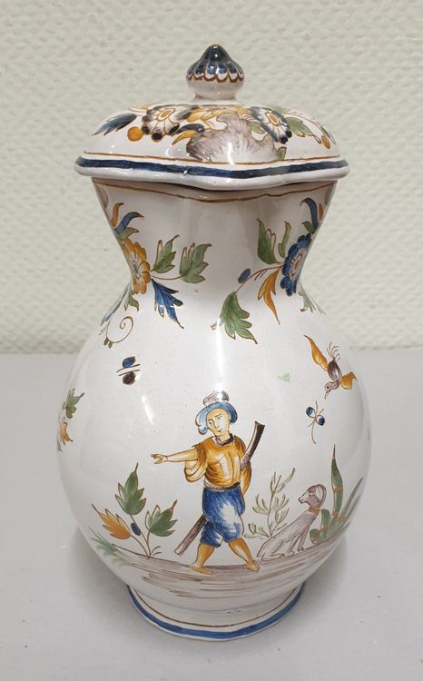 Faience Krug mit Deckel (Gebraucht) in Emmen für CHF 50 – mit Lieferung auf Ricardo kaufen