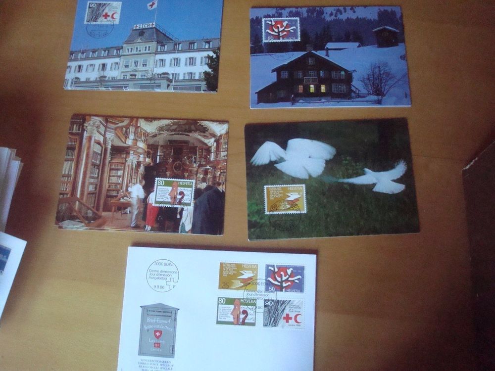 CH 1986 FDC und Maximumkarten | Kaufen auf Ricardo