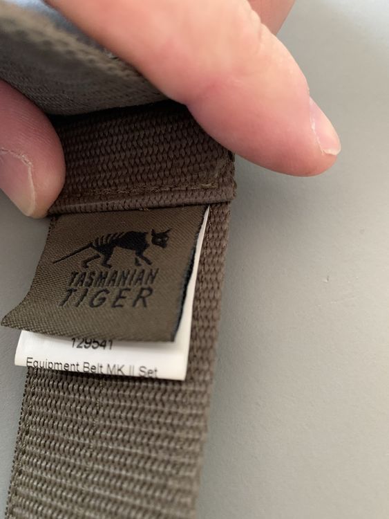 Tasmanian Tiger Equipment Belt MkII Set oliv (Neu (gemäss Beschreibung ...