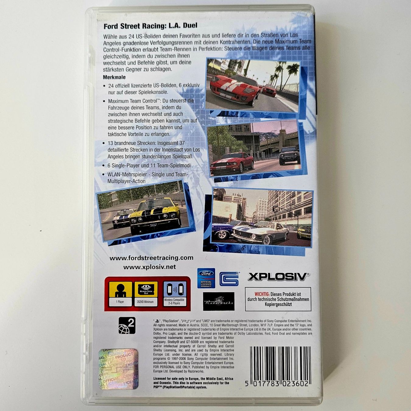 Ford Street Racing LA Duel (PSP Spiel) (Gebraucht) in Holziken für CHF ...