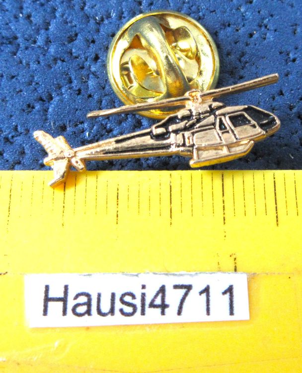 HELIKOPTER SCHMUCK-PIN GOLDIG | Kaufen auf Ricardo