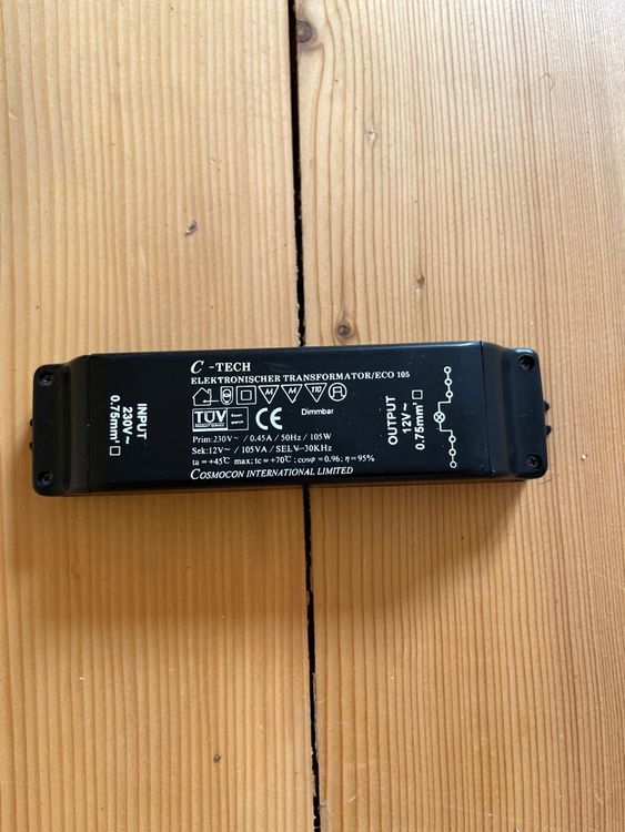 Transformator 230V~ / 12V~ | Kaufen auf Ricardo