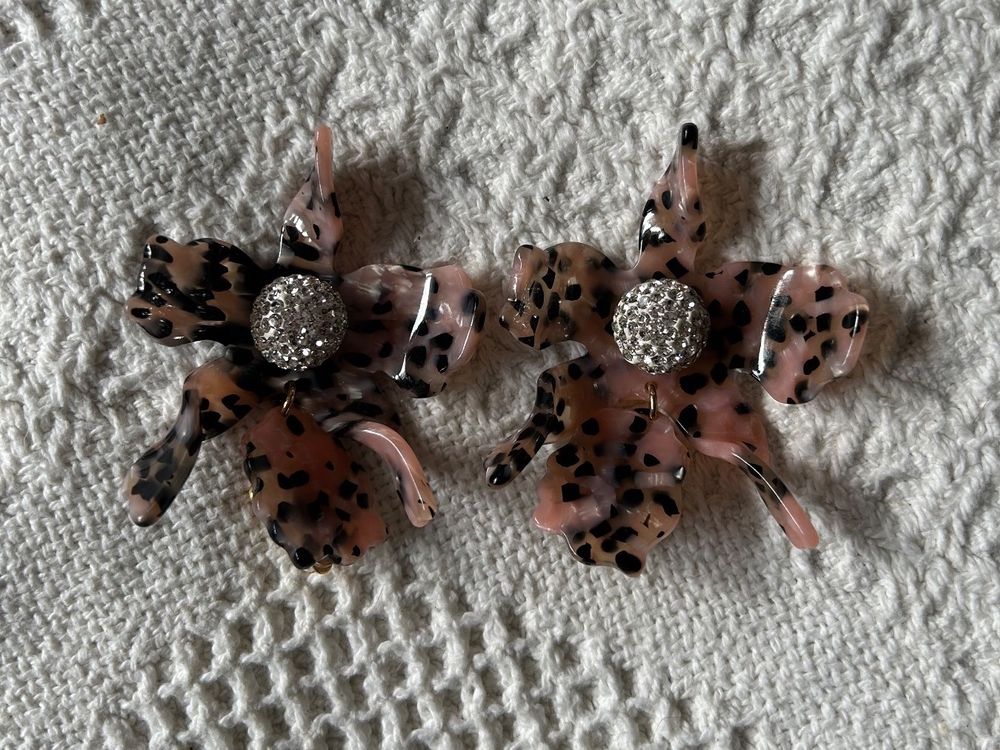Bouclés d’oreille Lele Sadoughi SPOTTED BLUSH LILY (Neu und ...