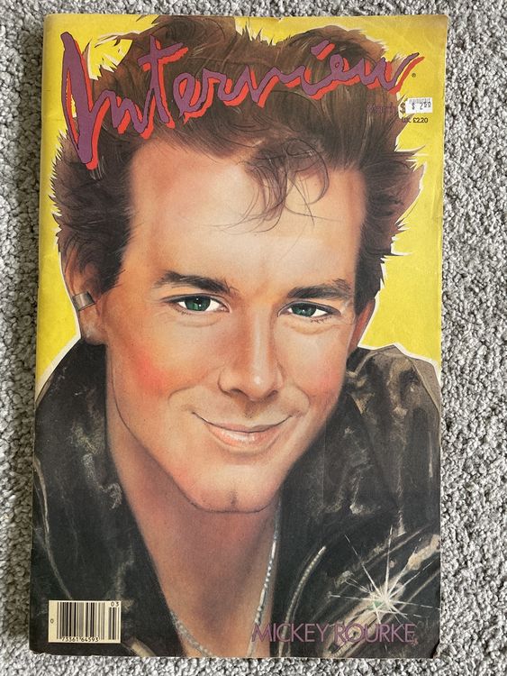 Interview Magazin , Mickey Rourke,März 1985 (Gebraucht) in Baden für ...