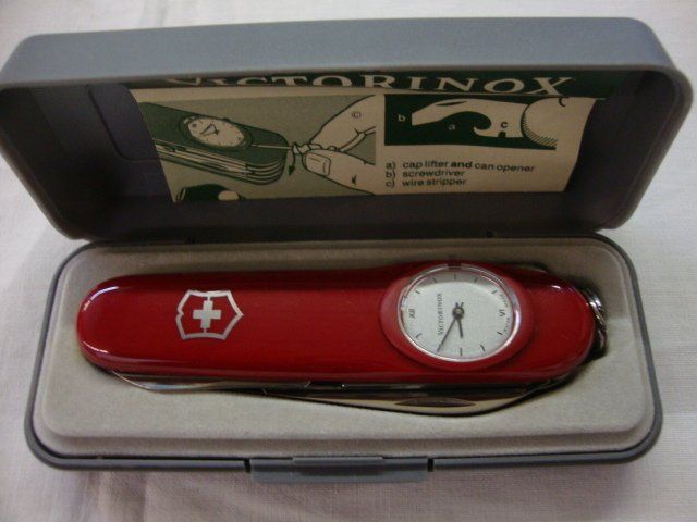 Vic Messer mit Uhr | Kaufen auf Ricardo