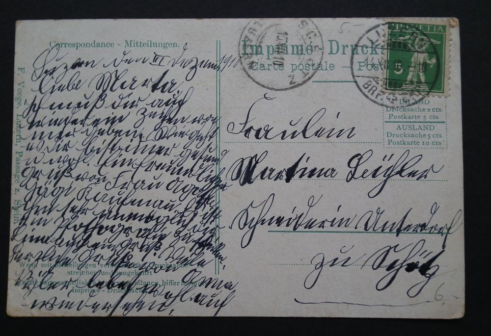 Luzern 1910 auf der Seebrücke, Maihof - Tram und Kutsche (Gebraucht) in ...