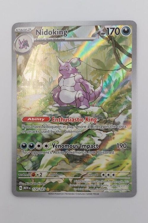 Nidoking (174/165 Set MEW 151) NM / ENG | Kaufen auf Ricardo
