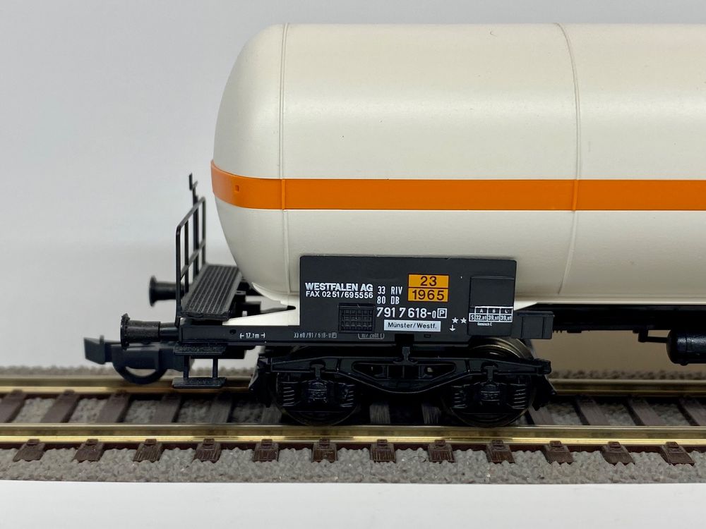 Roco 46787 (H0 GS) DB Druckgaskesselwagen „WESTFALEN-GAS“ (Gebraucht ...
