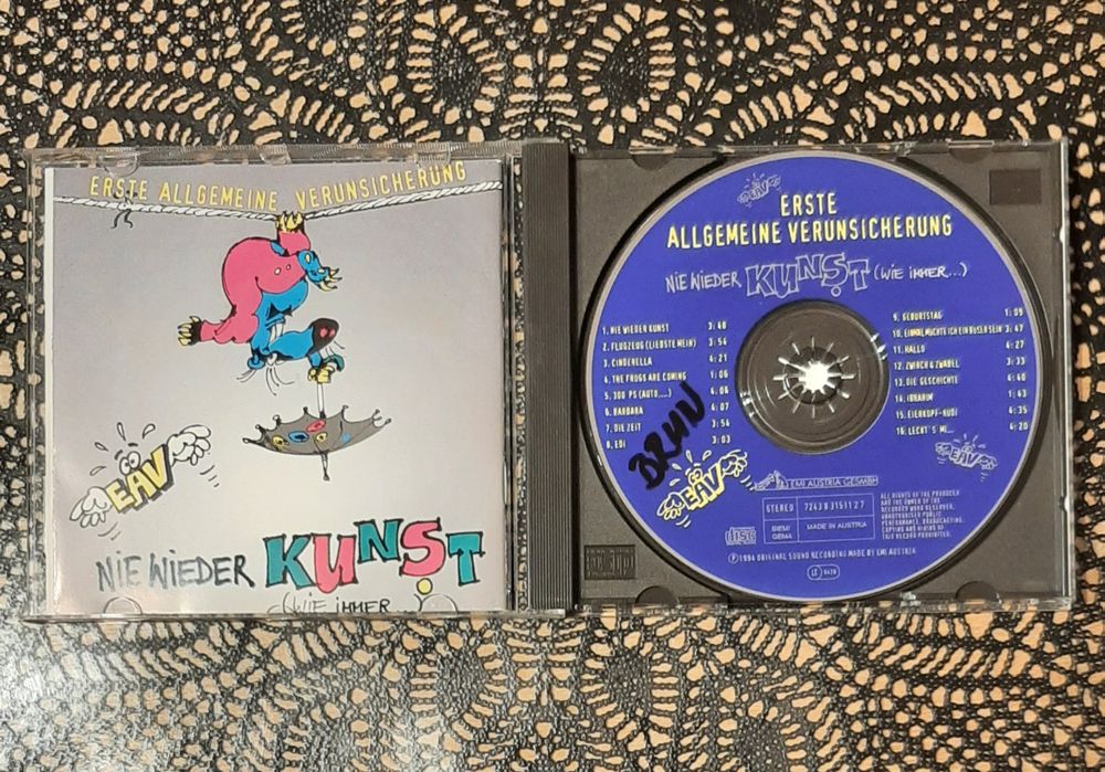 Erste Allgemeine Verunsicherung - Nie Wieder Kunst, Pop 1994 (Gebraucht ...
