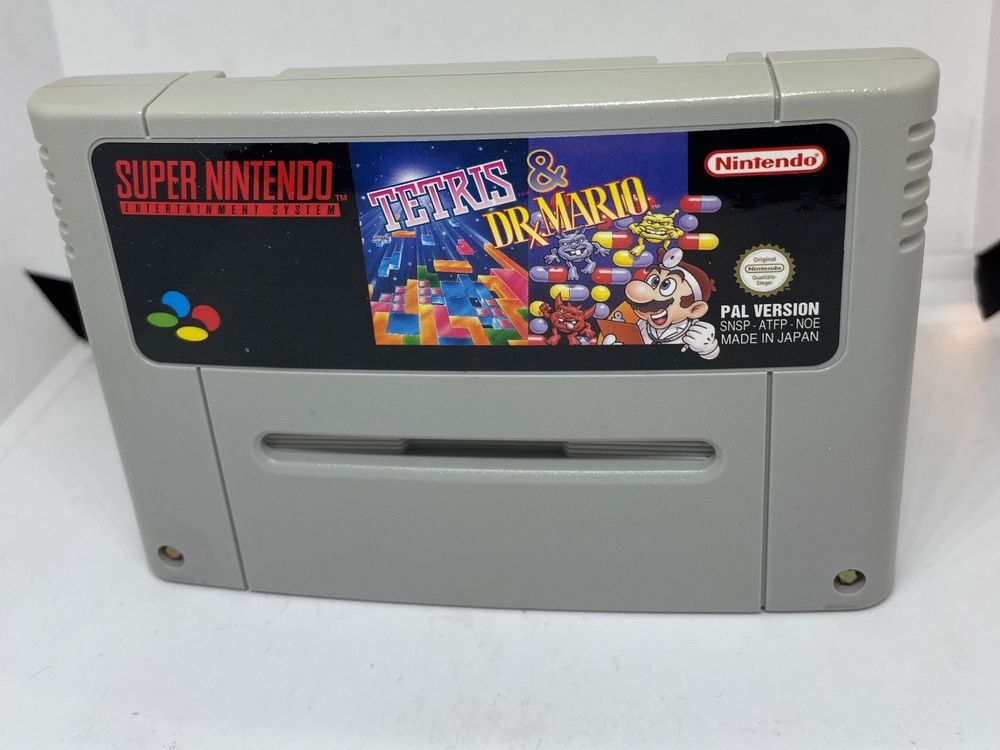 Tetris & Dr. Mario SNES Nintendo | Kaufen auf Ricardo