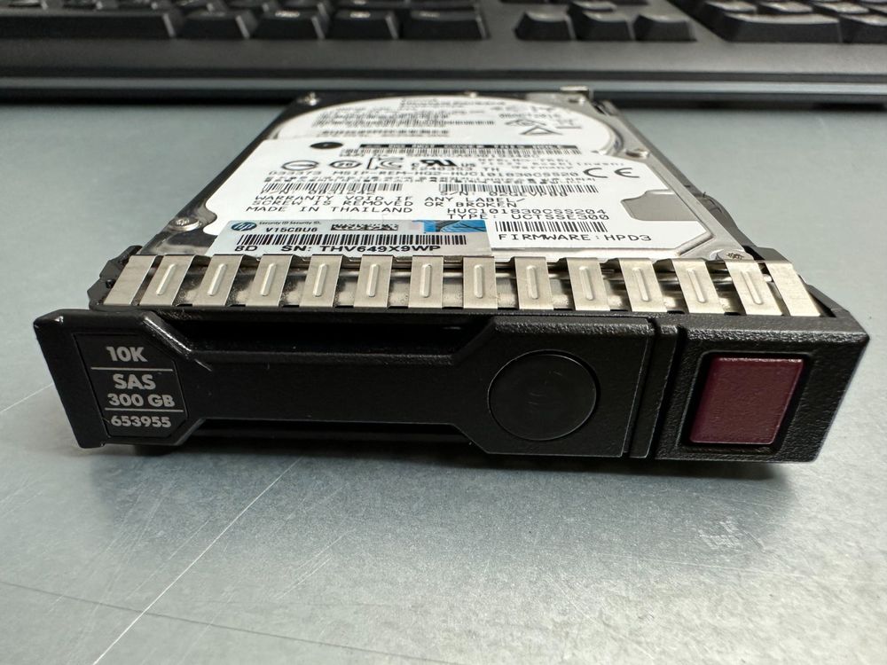 300GB SAS 12G 10k, SP: 653955-001 (Gebraucht) in Münsingen für CHF 30 ...
