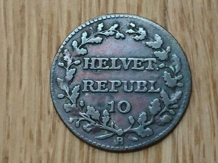 Helvetische Republik: 1 Batzen 1802 B (Gebraucht) in Pfungen für CHF 330 – mit Lieferung auf ...