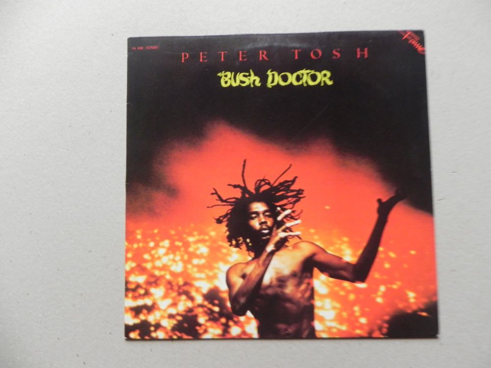 LP Jamaica Reggae Sänger Peter Tosh 1978 Bush Doktor (Gebraucht) in ...