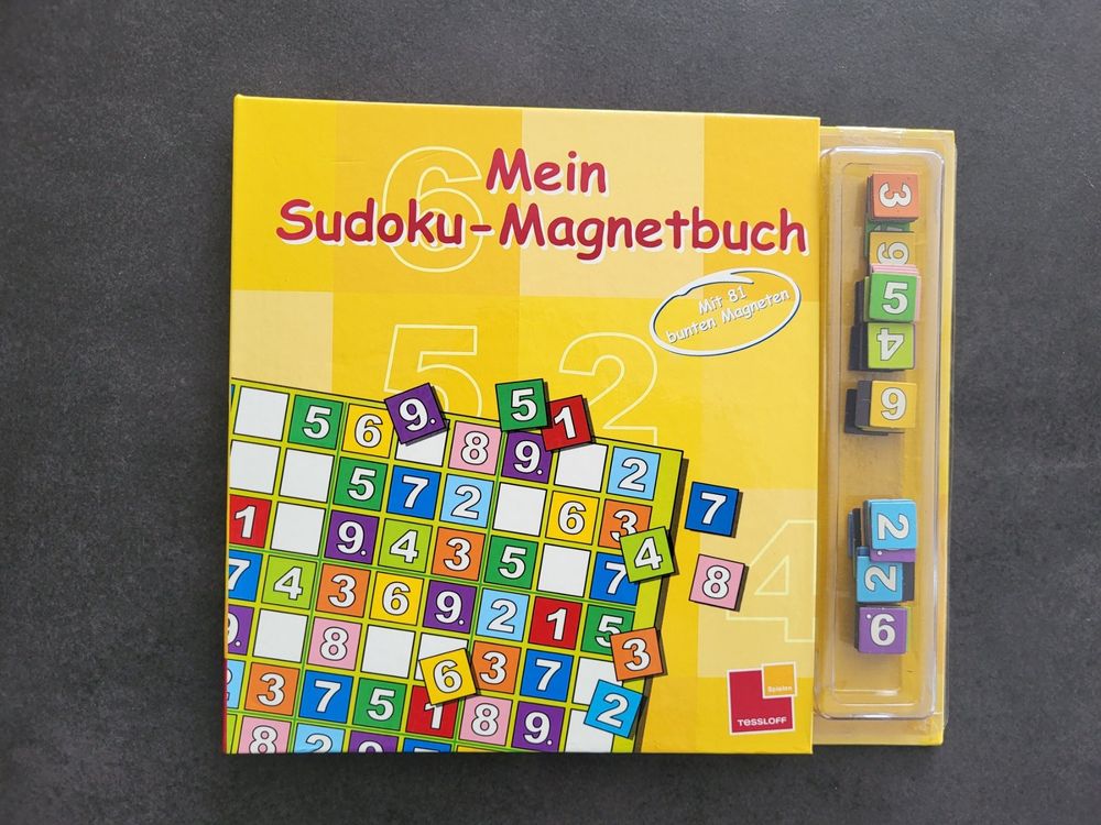 Mein Magnet-Sudoku. Mit 81 bunten Magneten (Neu (gemäss Beschreibung ...