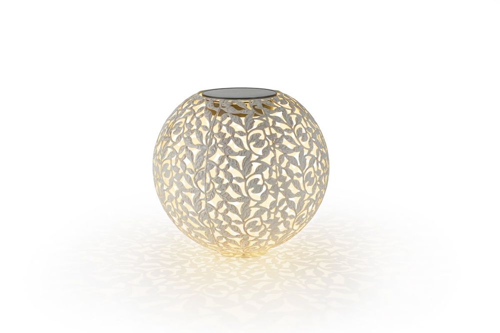 Solarlaterne STT Antic Lantern Rosy Kugel (Durchmesser 30cm) (Neu und originalverpackt) in ...