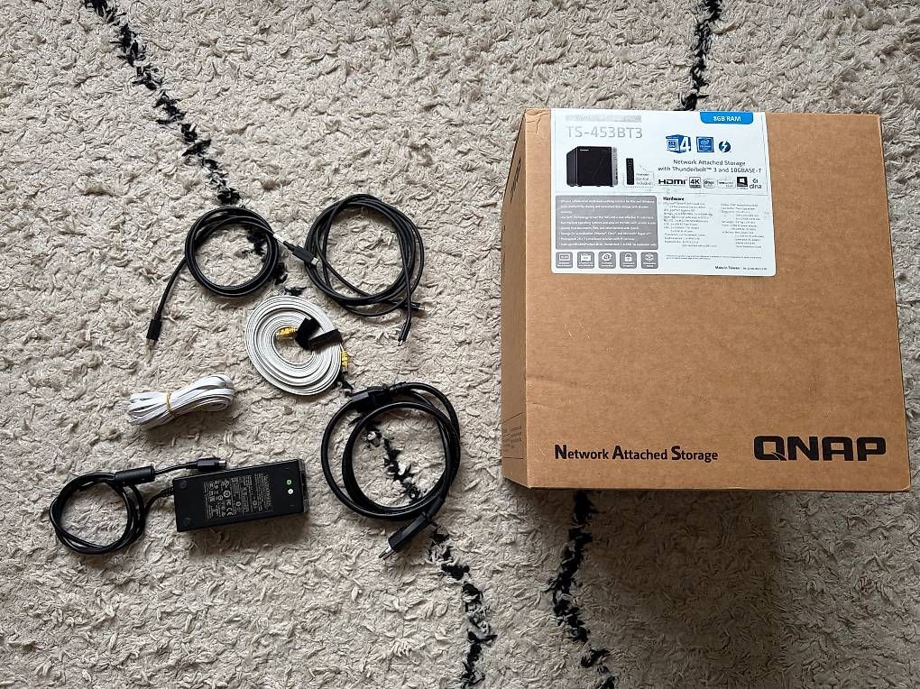 NAS 40TB QNAP TS-453BT3 (Thunderbolt, 10GbE, HDMI) (Gebraucht) in Vevey ...