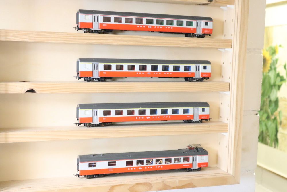 Liliput 4 x SBB Swiss Express Personenwagen Set | Kaufen auf Ricardo