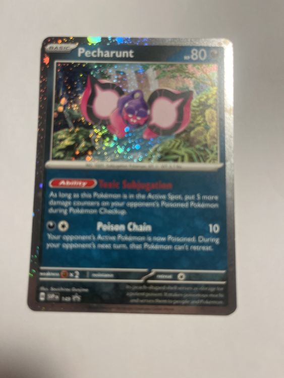 Pokemon Pecharunt Shiny Karte (Neu (gemäss Beschreibung)) in Jona für ...