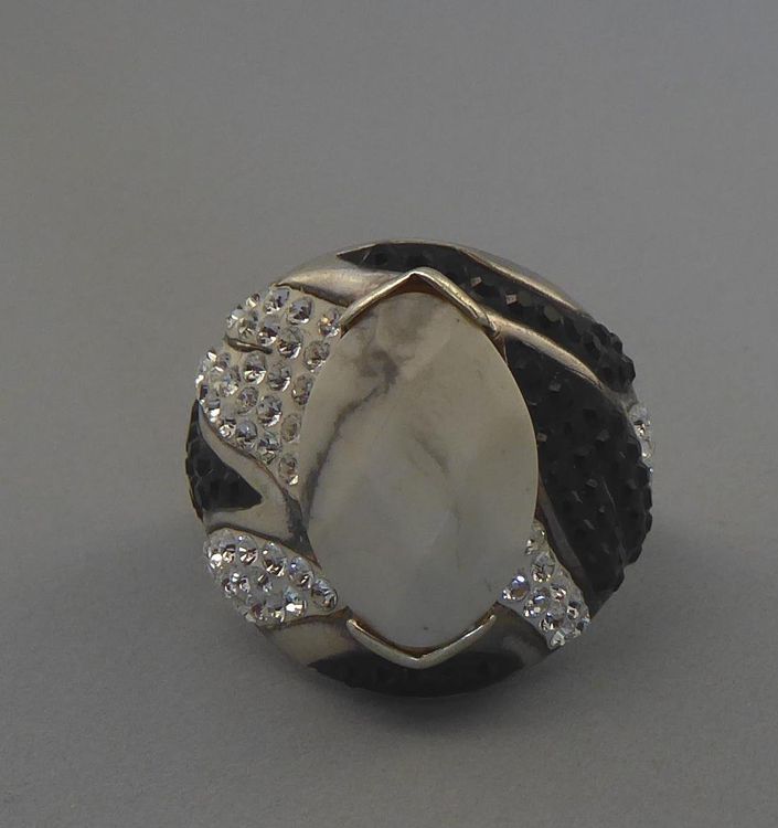 Ring 925 Silber mit echtem Quarz Stein (Gebraucht) in Muri AG für CHF ...