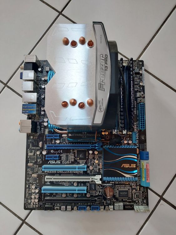 ASUS P8Z68 Deluxe/Gen3 mit CPU, Lüfter, RAM und GPU (Gebraucht) in Bern für CHF 73 – mit ...