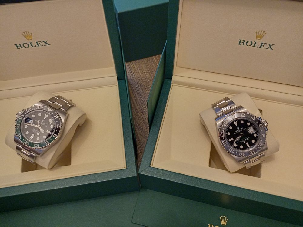 NEU 2x Gmt Master II Bruce Wayne & Sprite 2025 Rolex (Neu und ...
