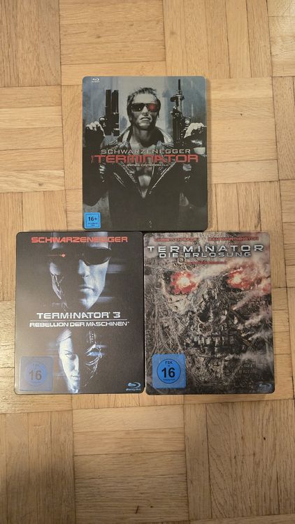 Terminator Bundle Blu-ray Steelbook (Neu (gemäss Beschreibung)) in ...